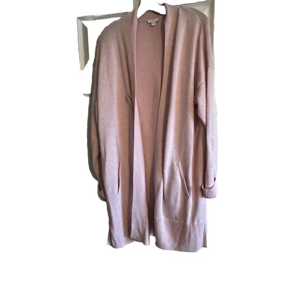 J. Jill | Sweaters | J Jill Long Pink Sweater Cardigan | Poshmark